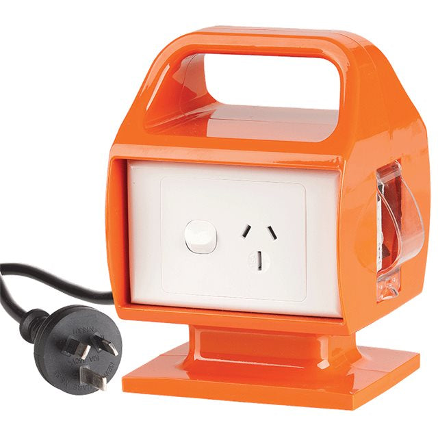 Portable RCD with 15A to 10A Mains Plug Conversion – One Stop Caravan Shop
