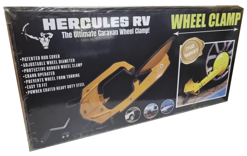 HERCULES WHEEL CLAMP – One Stop Caravan Shop