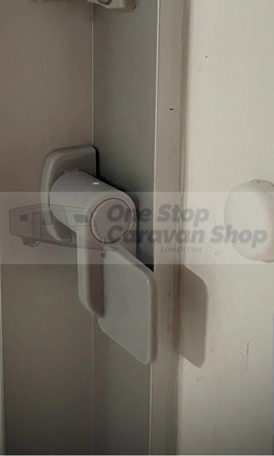 Jayco Shower Door Lock - grey – One Stop Caravan Shop